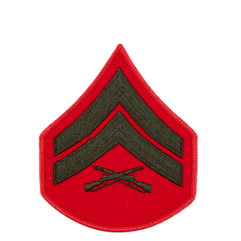 CPL E4 Dress Blue Chevrons - The Marine Shop