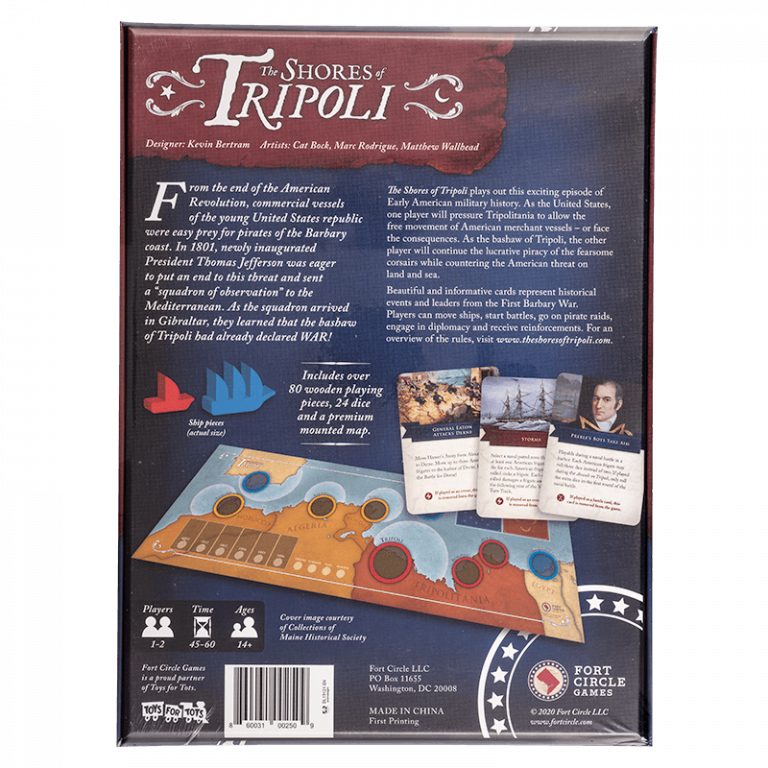Shores of Tripoli Board Game - The Marine Shop
