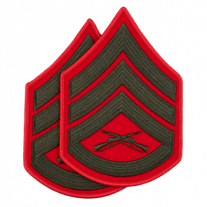 SSGT E6 Service Alpha Chevrons - The Marine Shop