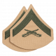 LCPL E3 Khaki Chevrons - The Marine Shop