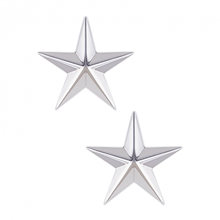 Gunner Rank Insignia - Collar (Service) - The Marine Shop