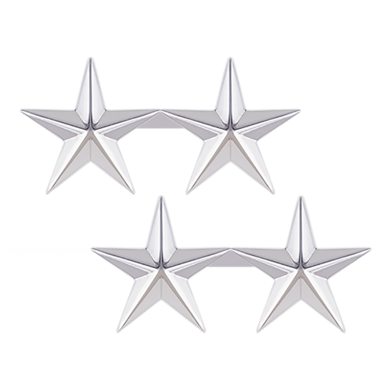 Gunner Rank Insignia - Collar (Service) - The Marine Shop