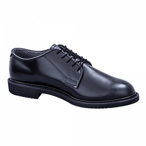 CLEARANCE Bates Lites Black Leather Oxford - The Marine Shop