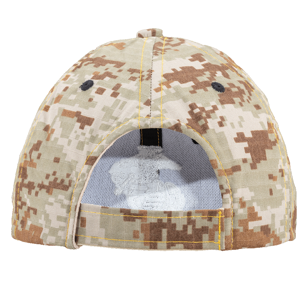 Camo Back Black/Brown Cap - The Marine Shop