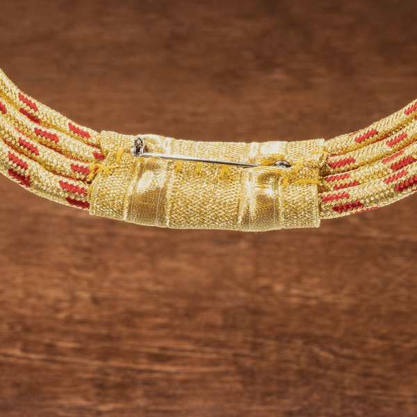 4 Row, Gold & Red Aiguillette for Service Uniform - The Marine Shop