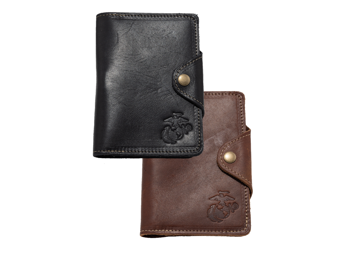 Leather Logbook/Field Notes Wallet - The Marine Shop