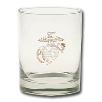 Double Old Fashion Rocks with Gold EGA 14oz – The Marine Shop
